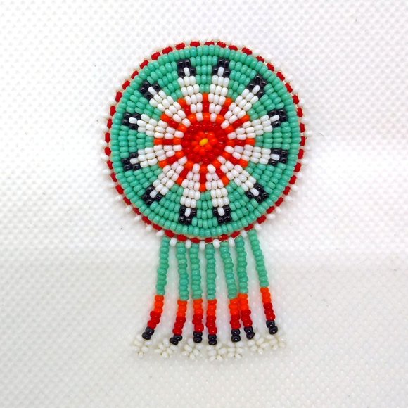 Native American | Jewelry | Antique Native American Beaded Pin 93s ...